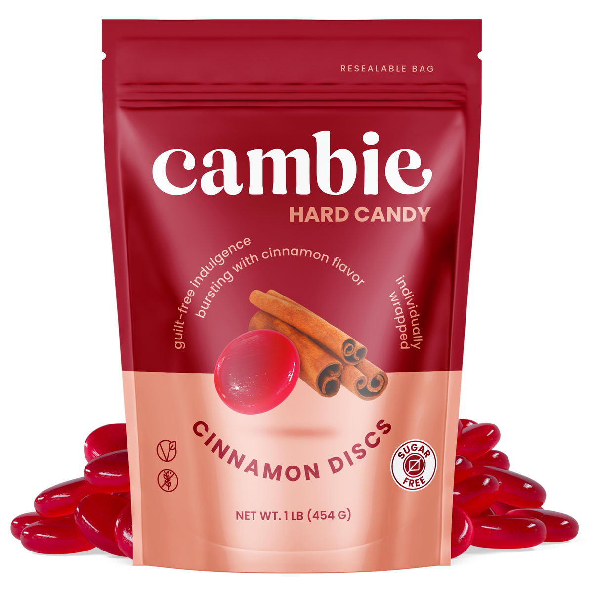 Sugar Free Cinnamon Discs - 1 lb – Cambie