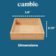 Large Square Vanilla Tart Shells 2.8" (Pack of 72) – Cambie