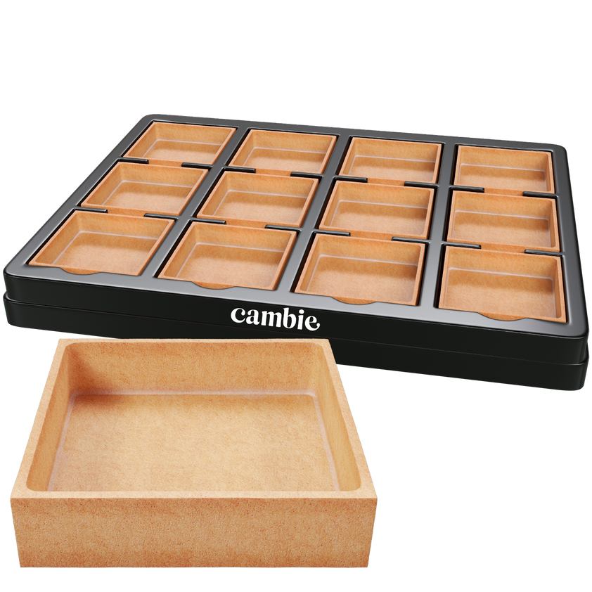 Large Square Vanilla Tart Shells 2.8" (Pack of 72) – Cambie
