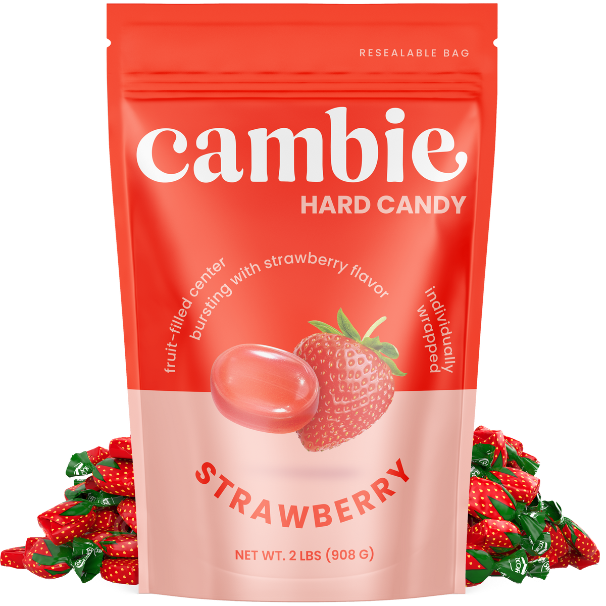 Strawberry Filled Candy - 2 lb – Cambie